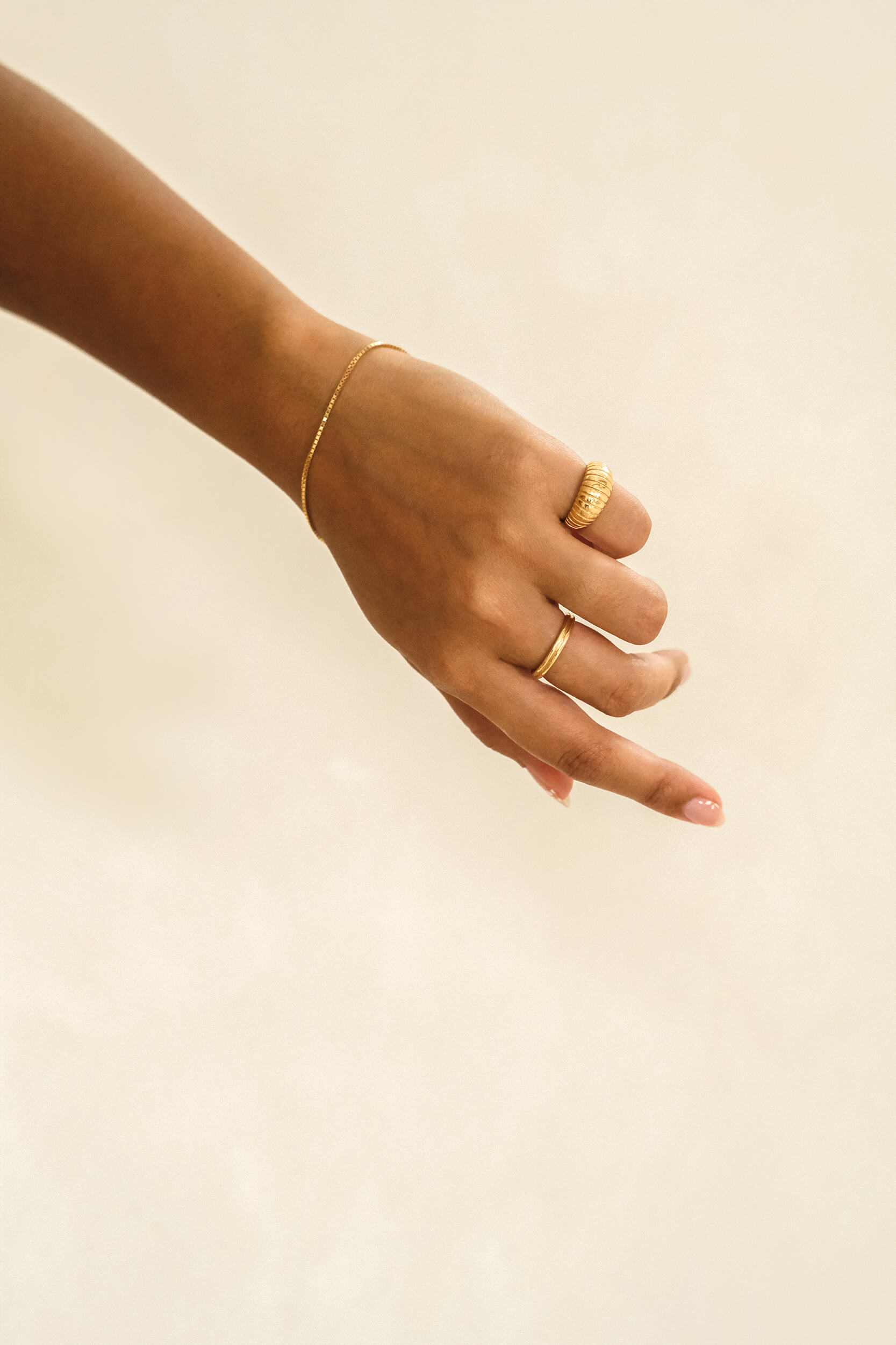 Double Staple Ring - Zilver – The Spice of Life