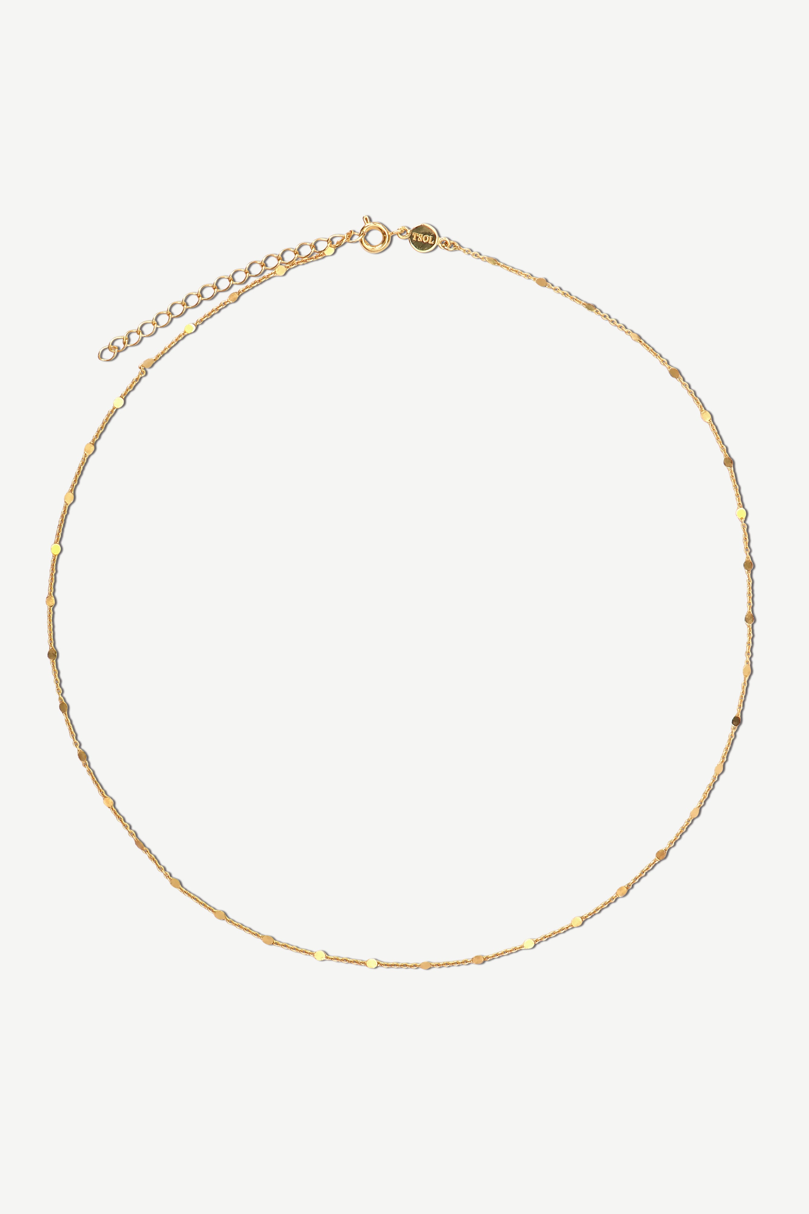 Coins Chain Ketting - Goud – The Spice of Life